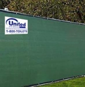 Temporary Privacy Fence Rental | Temporary Privacy Screen | United Site ...